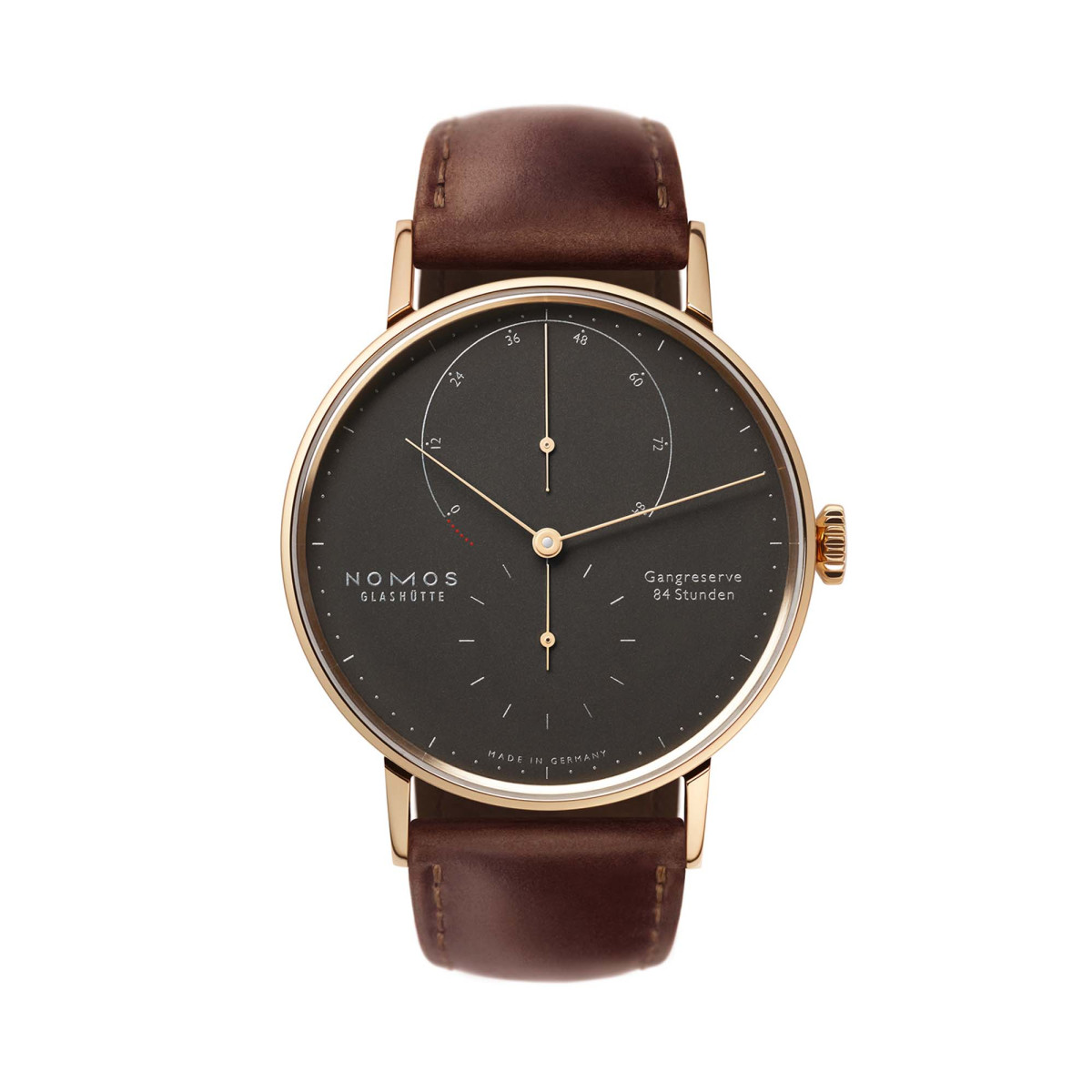 NOMOS Glashütte Lambda 39 samtschwarz - 954