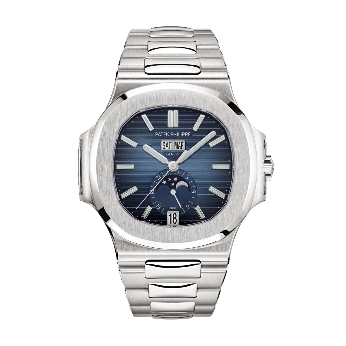 Patek Philippe Nautilus Jahreskalender Mondphase - 5726/1A-014